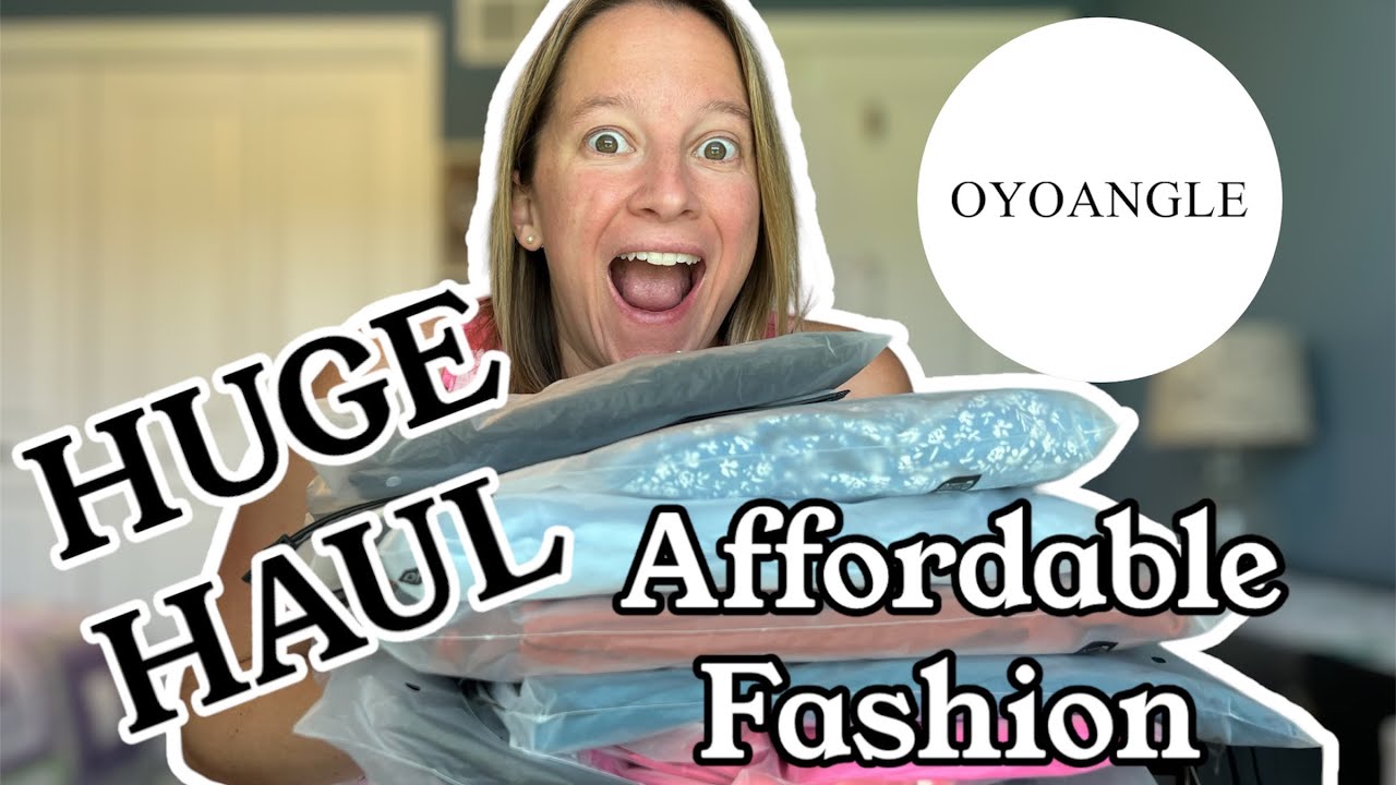 Oyoangle | HUGE HAUL Affordable Fashion Try On - YouTube