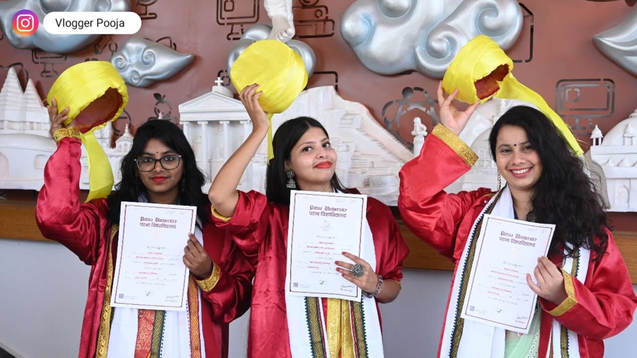 It's Convocation Day | Exploring Patna Women's College | Vlogger Pooja ...