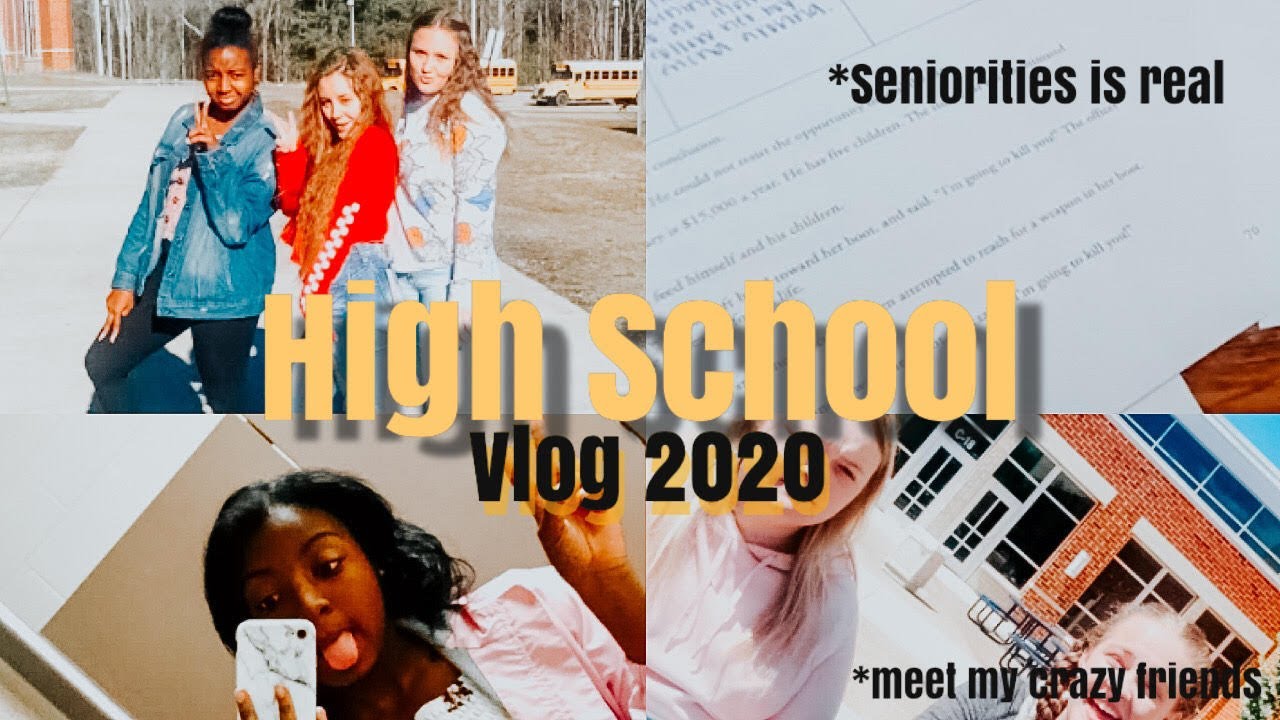 what senioritis feels like... high school vlog 2020 - YouTube