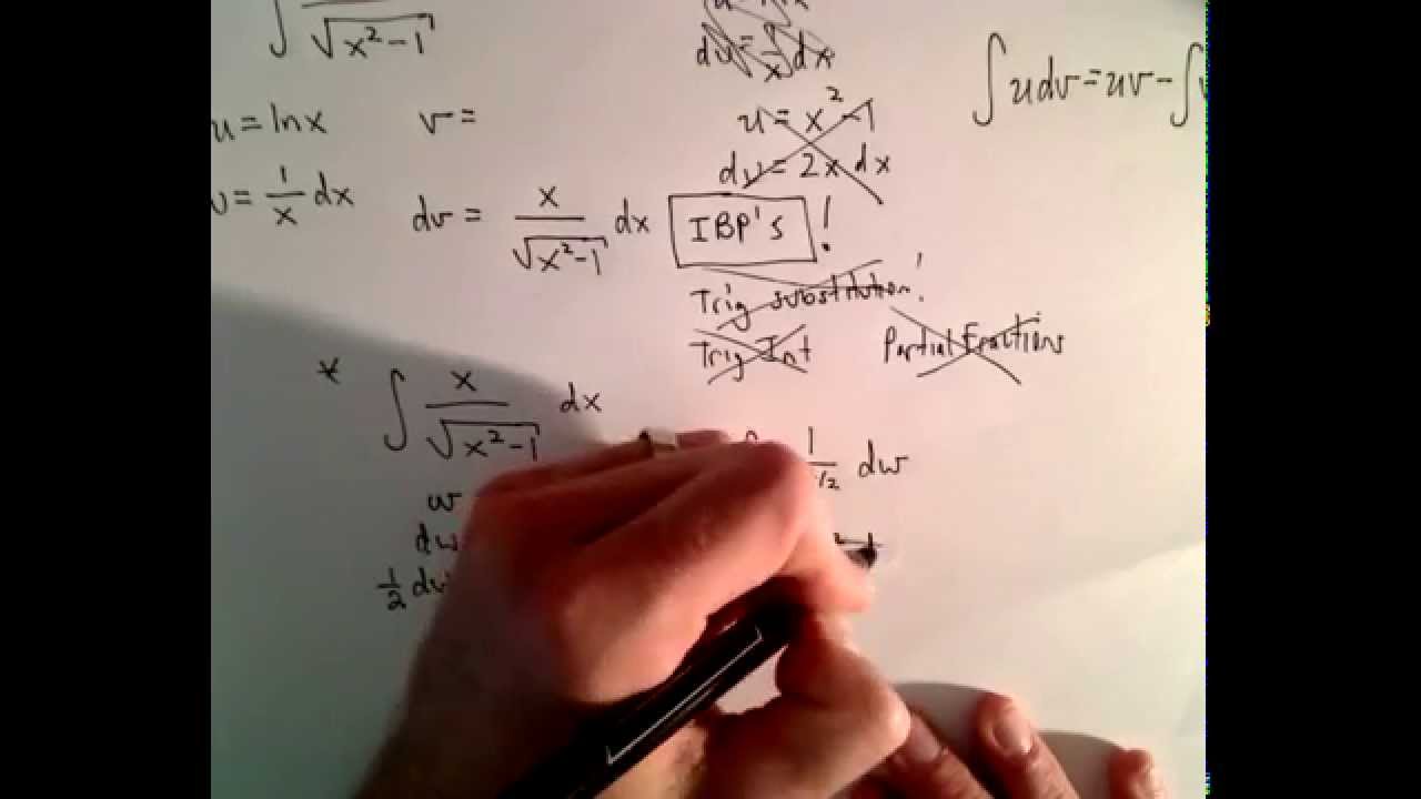 What Integration Technique Do I Use ? Example 2 - YouTube