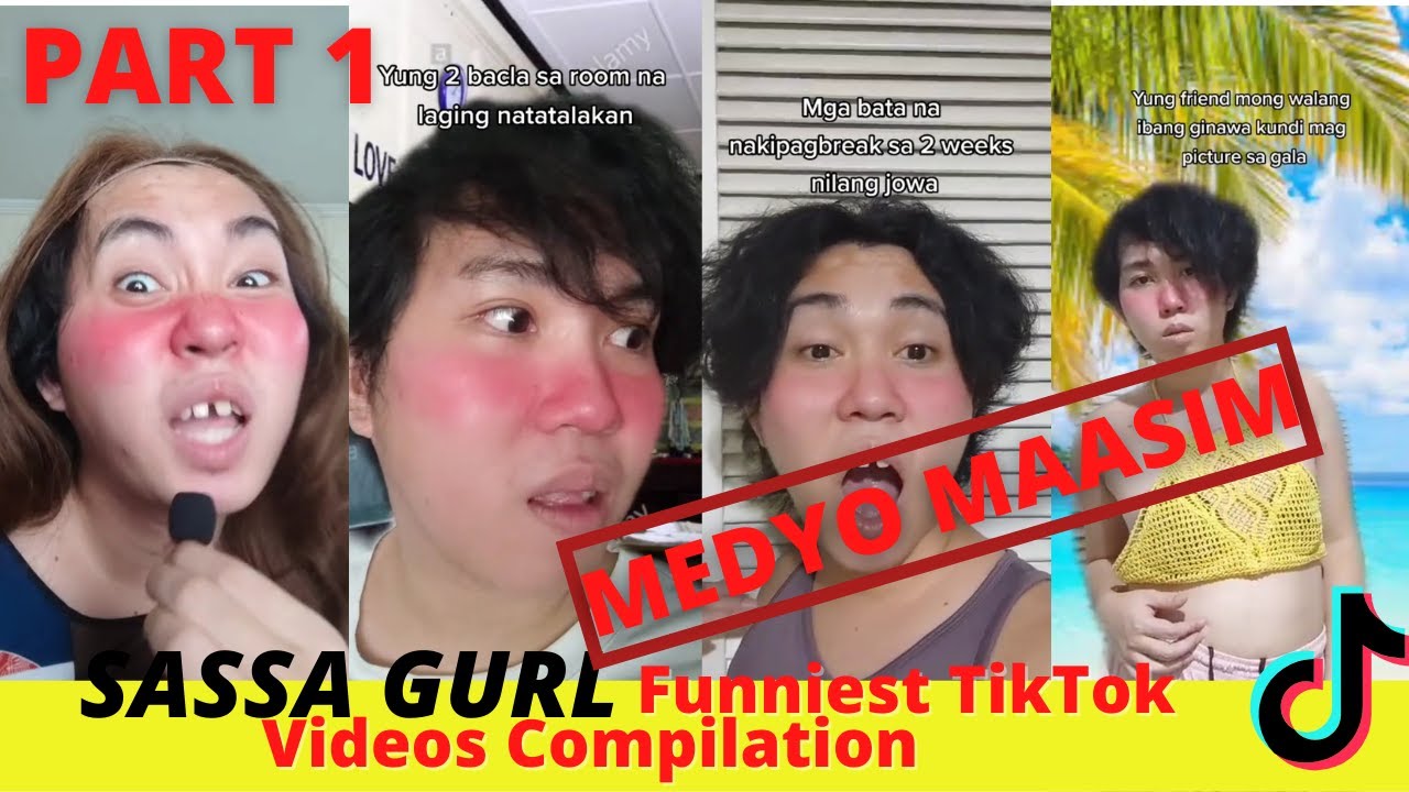 TRY NOT TO LAUGH! Sassa Gurl Funniest TikTok Compilation | Part 1 - YouTube