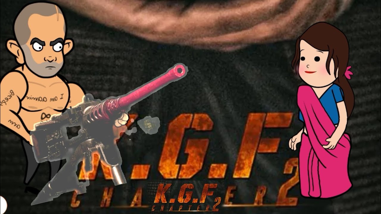 KGF 2 Trailer Cartoon । Funny cartoon video l Desi Cartoon - YouTube