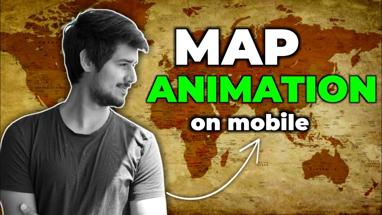 Map animation like dhruve rathe - YouTube