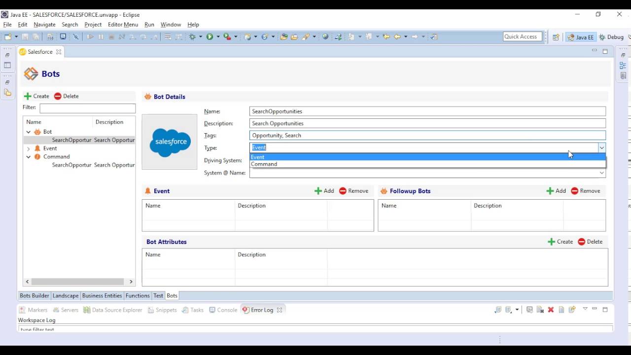 Bot Development - Leads Search Bot based on Salesforce - YouTube