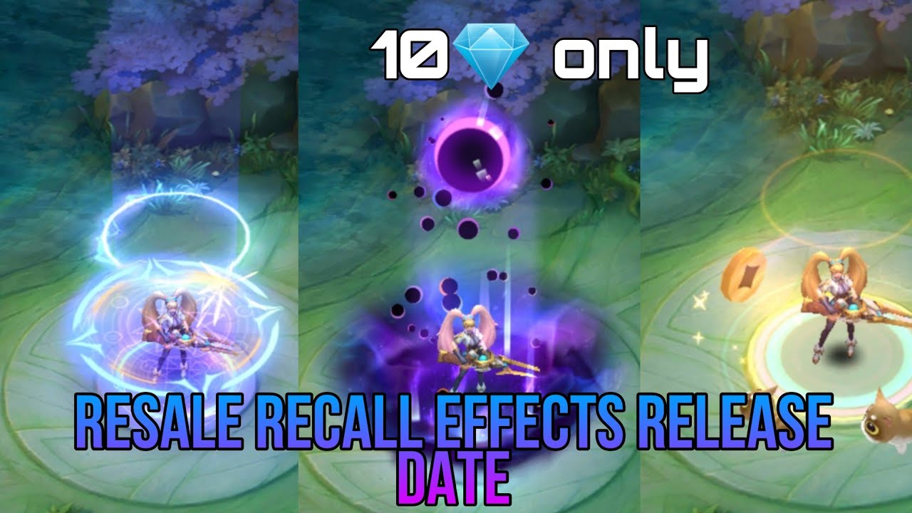 Upcoming 3 Epic Skin Recall Effects Resale Release Date | MLBB - YouTube