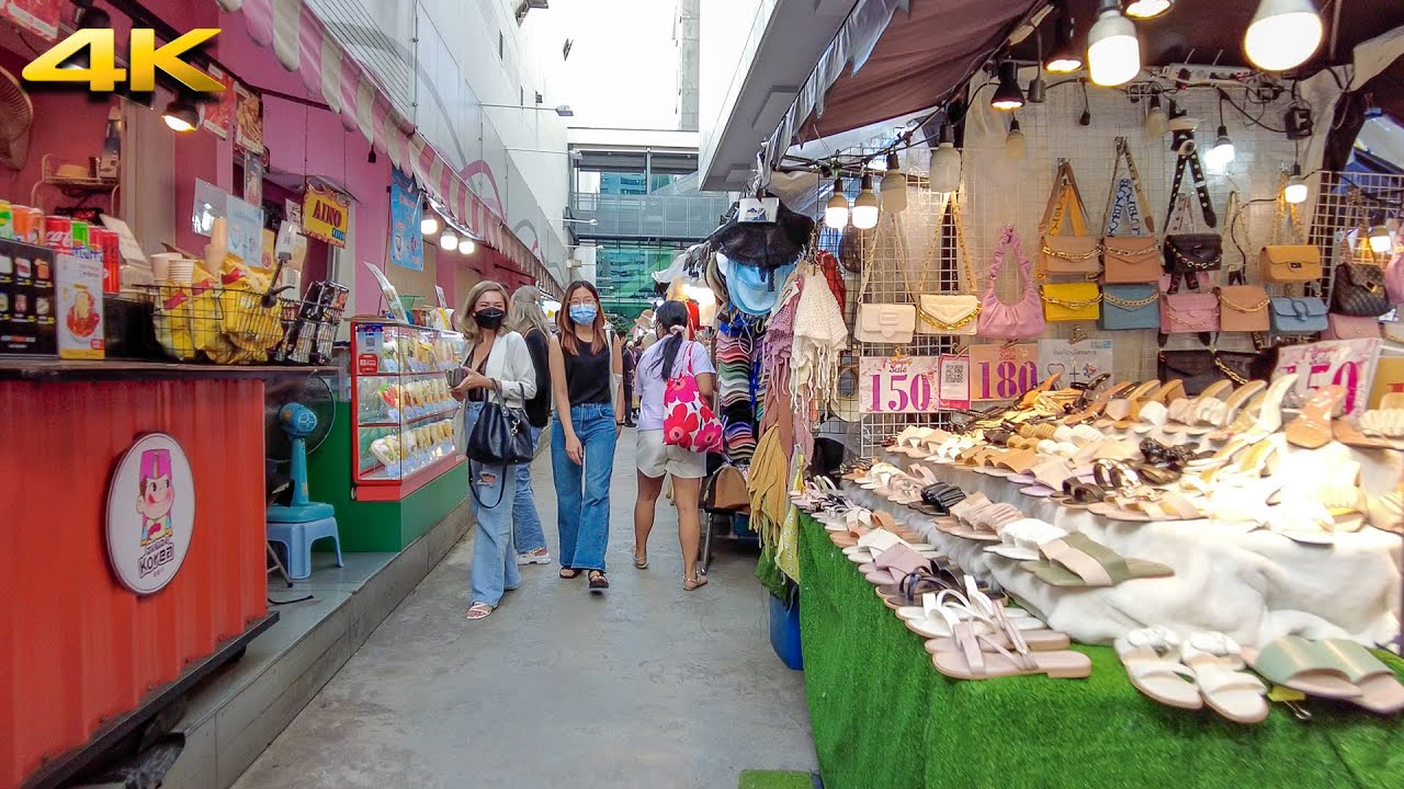 【4K】Siam Square Bangkok Shopping District and New SIAMSCAPE Building ...