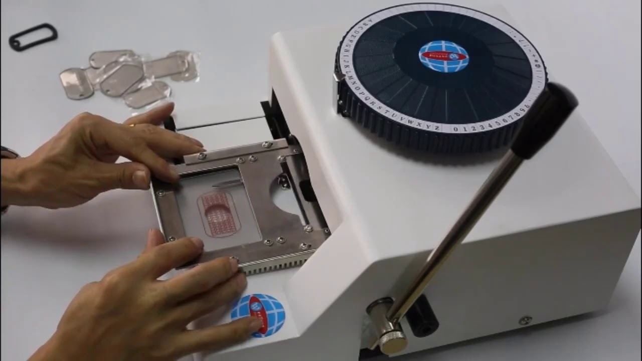 GP1 52 Character Manual Dog Tag Machine Metal Embosser ID Card Stamping Machine YouTube gp1-52-character-manual-dog-tag-machine-metal-embosser-id-card-stamping-machine-youtube