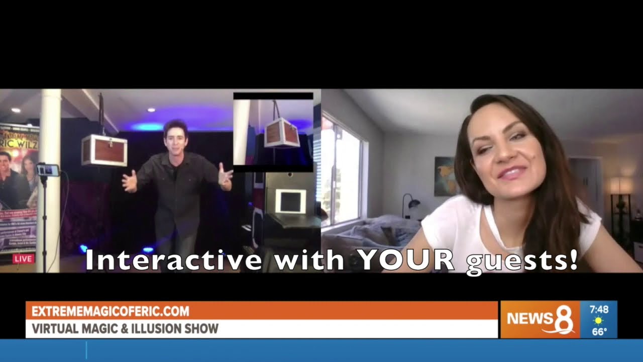 "Virtual Magic & Illusion Show" for your online event! - The Extreme ...
