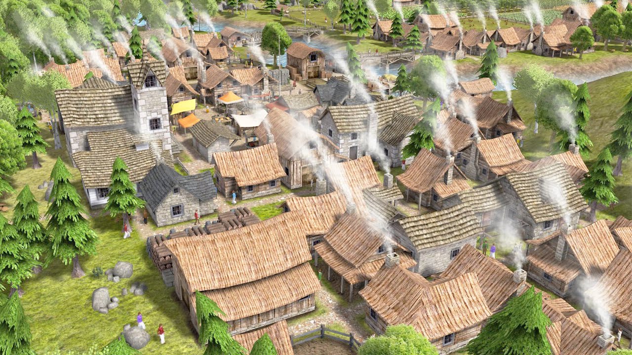 Banished | Greatest City Construction Begins | Banished City Building ...