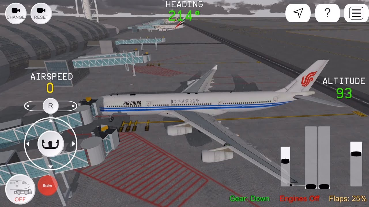 FS ADVANCED TAKEOFF When it rains GAME PLAY IOS & ANDROID PC - YouTube