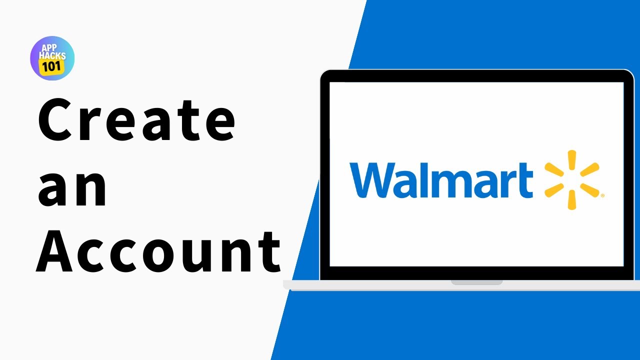 How to Create a Walmart Account - YouTube