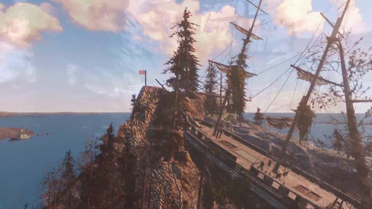 Fallout 4 Mod - Shipwreck Isle - YouTube