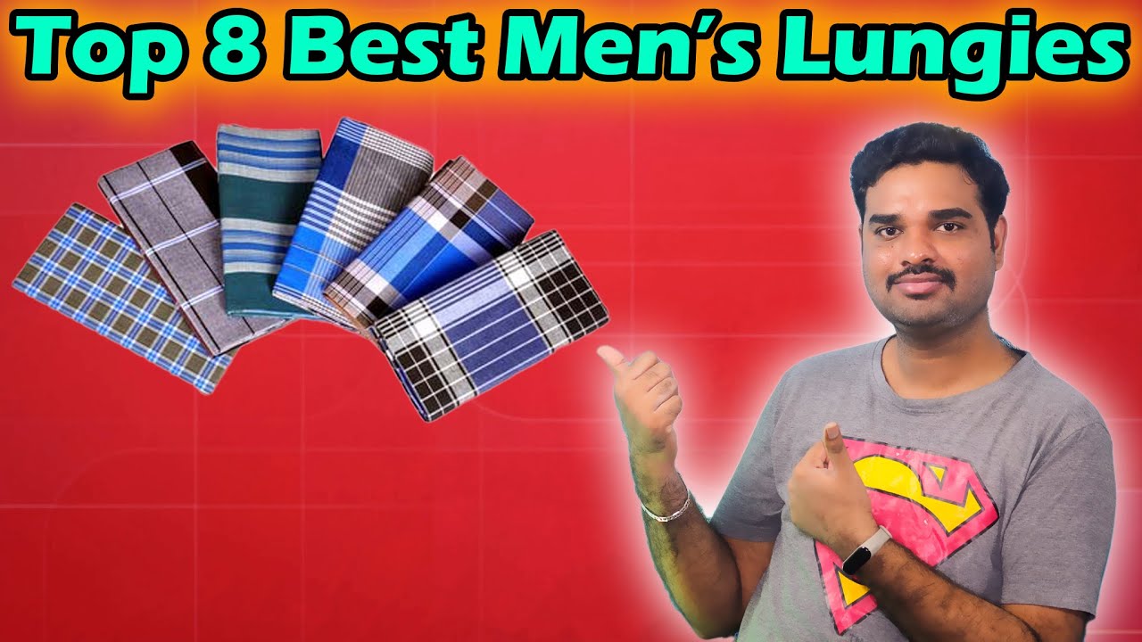 Top 8 Best Men's Lungis With Price in India 2022 | Cotton Printed ...