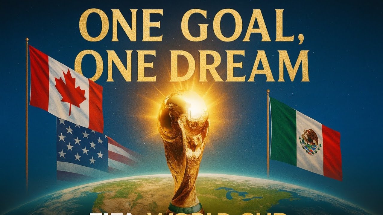 ONE GOAL ONE DREAM | Global Unity Anthem 2026 🇨🇦🇲🇽🇺🇸 (Official Lyric ...