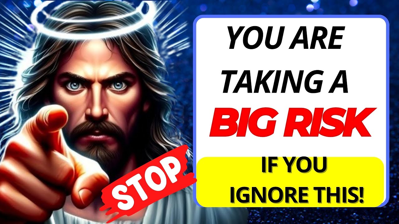 🚨GOD SAID: "YOU ARE TAKING A BIG RISK IF YOU IGNORE THIS" । God's ...