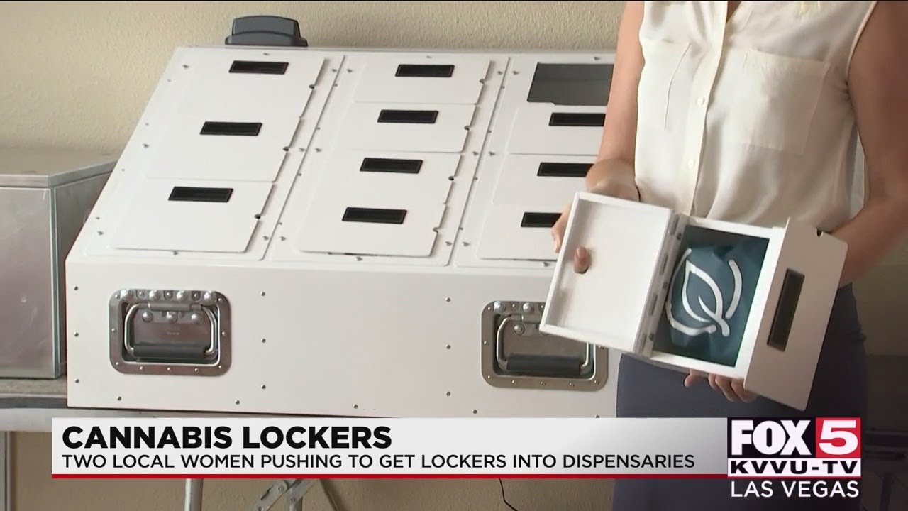 Cannabis grab-and-go lockers coming to dispensaries in Las Vegas - YouTube