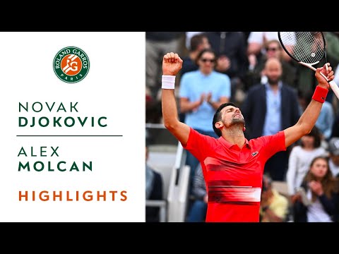 Novak Djokovic vs Alex Molcan - Round 2 Highlights I Roland-Garros 2022
