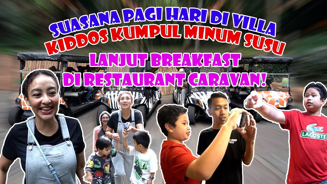 BUNDA DAN KIDDOS MENIKMATI SUASANA PAGI PEGUNUNGAN! - YouTube