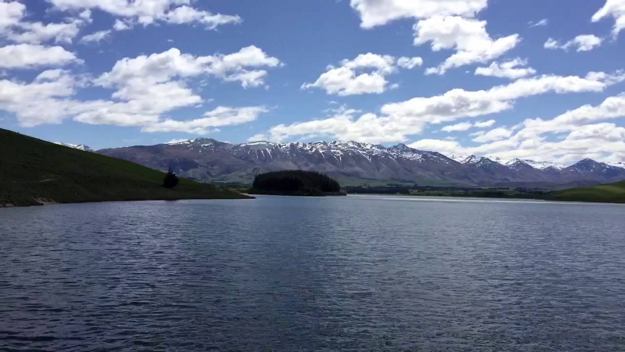 Opuha Dam New Zealand timelapse hyperlapse - YouTube