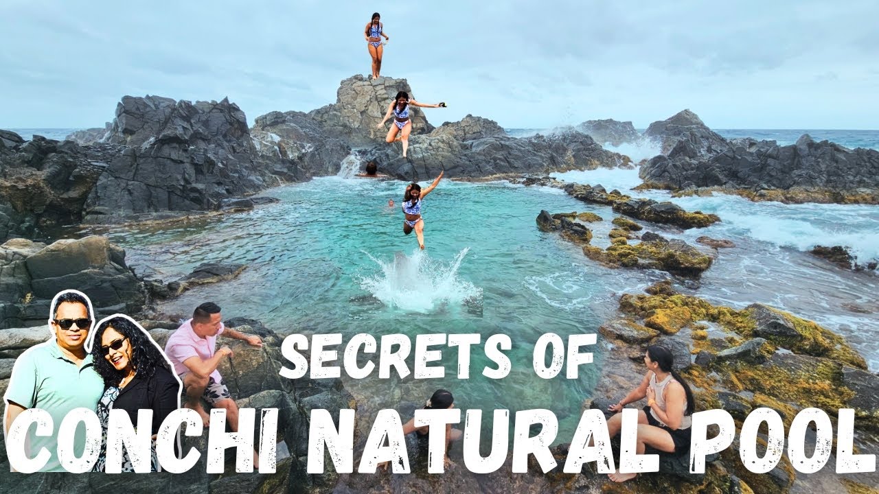 INSANE !! The Beauty of Conchi Natural Pool | ARUBA - YouTube