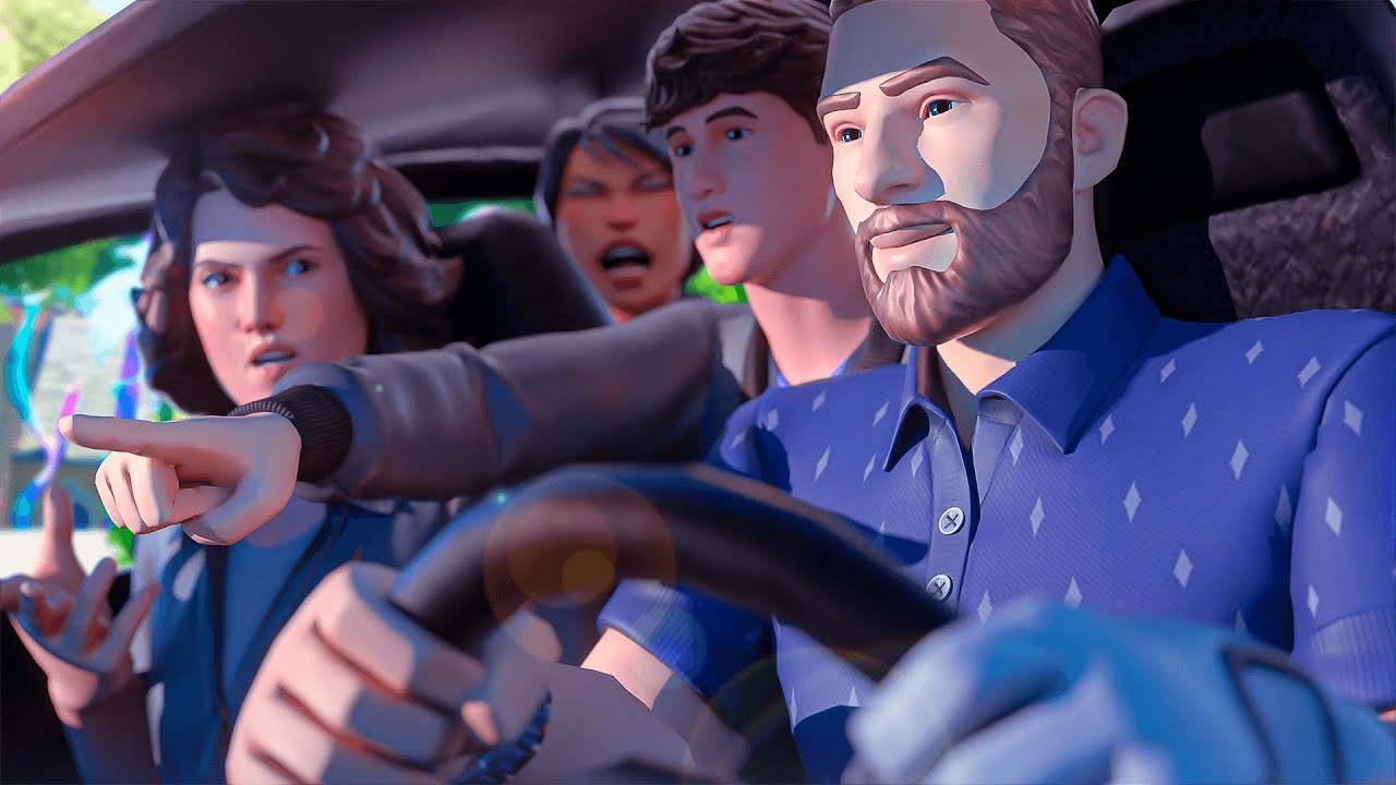 Fortnite Roleplay THE CRAZY FAMILY ROAD TRIP! EP 2 (A Fortnite Short ...