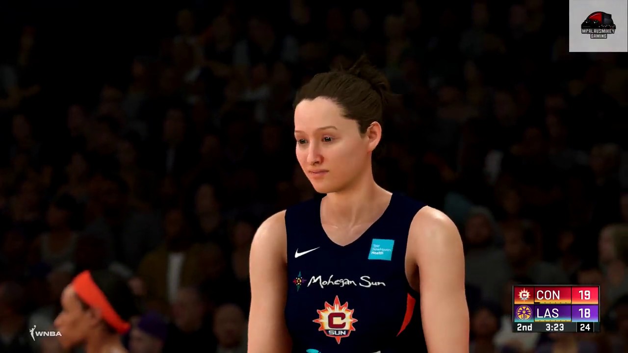 NBA 2K20 - Connecticut Sun vs Los Angeles Sparks - WNBA - YouTube