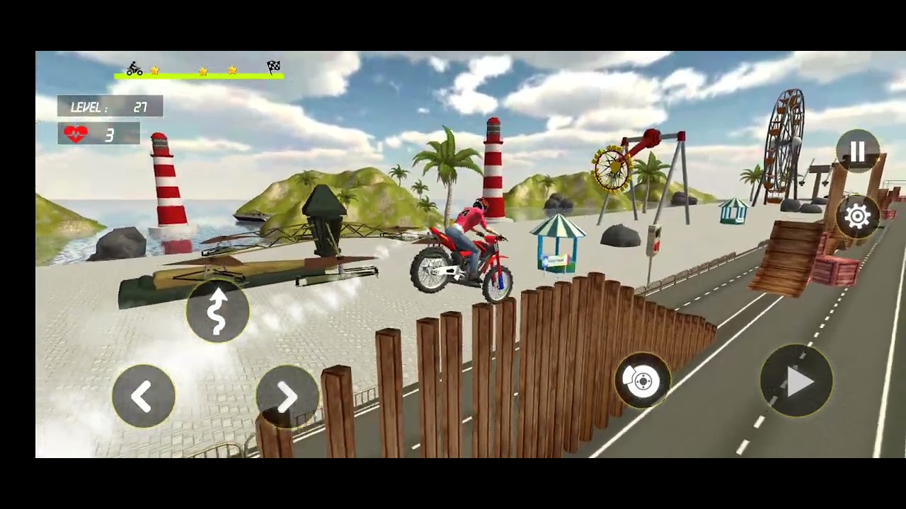 Bike Stunt 3D gameplay 22 | Traffic rider | Extreme stunt race - YouTube