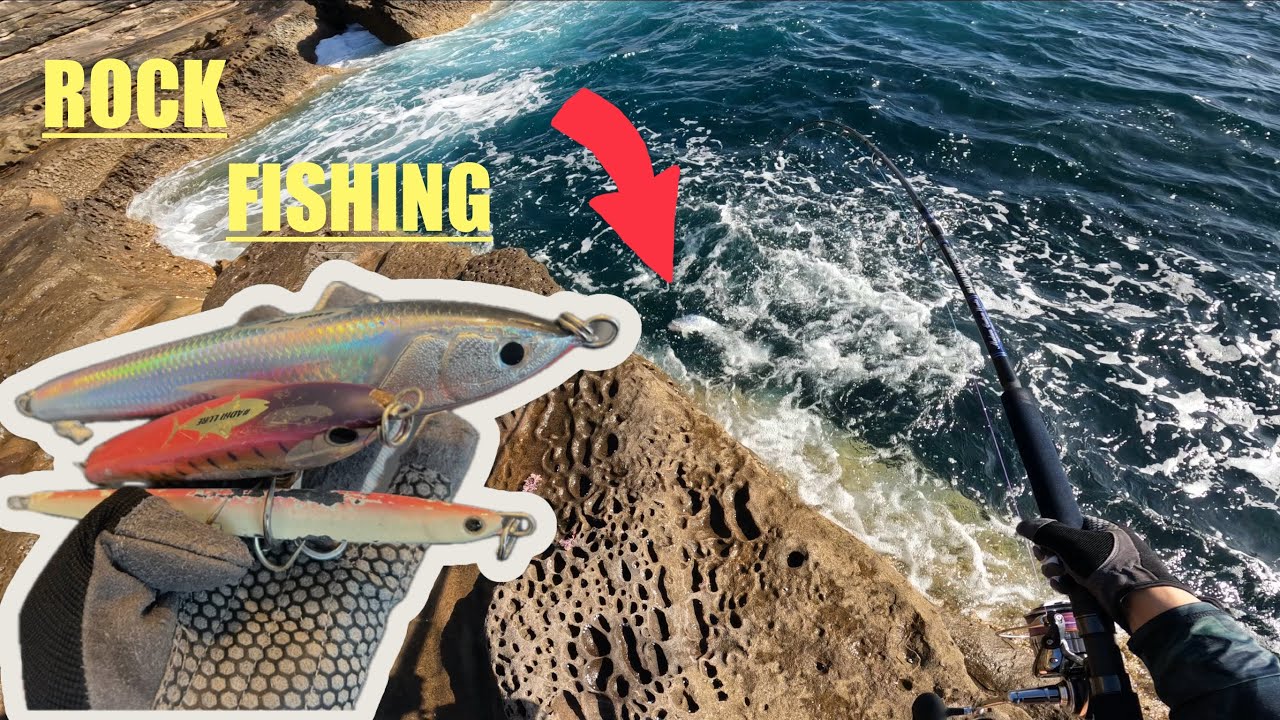 FISHING OFF ROCKS WITH LURES || NSW - YouTube