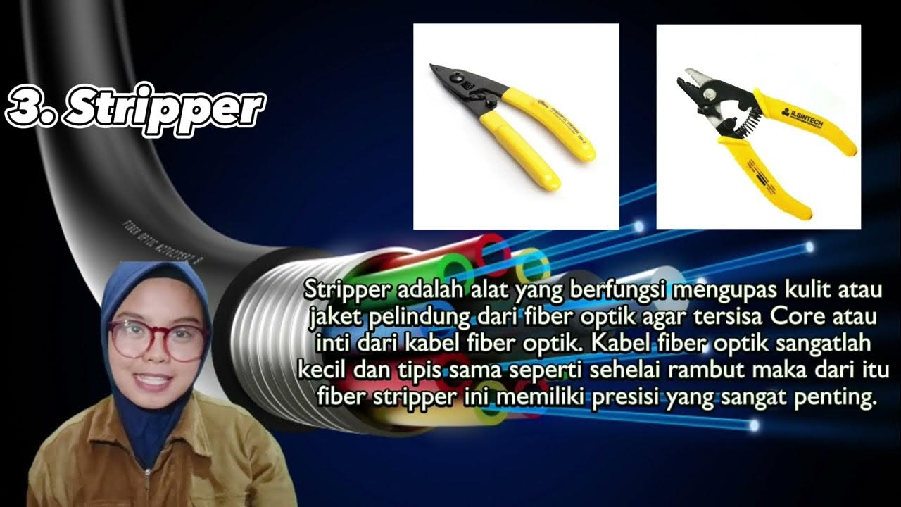 Alat-alat Fiber Optik beserta fungsinya - YouTube