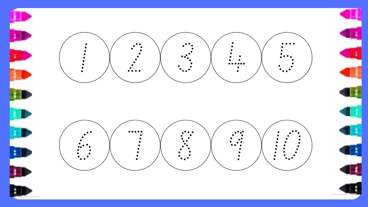 Counting numbers / kid class / 12345 abc sod /1-10 / learn numbers ...