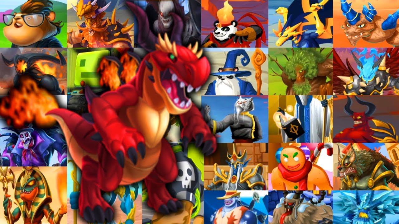 MONSTER LEGENDS LORD FIRESAUR VS ALL BOSSES ADVENTURE MAP - YouTube