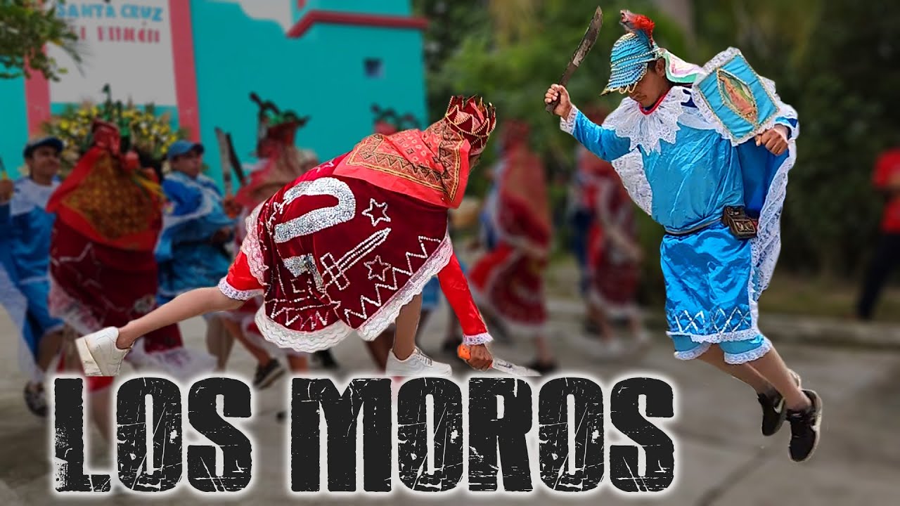 Los Moros Bailando en la feria de la comunidad del Rincon Guerrero ...
