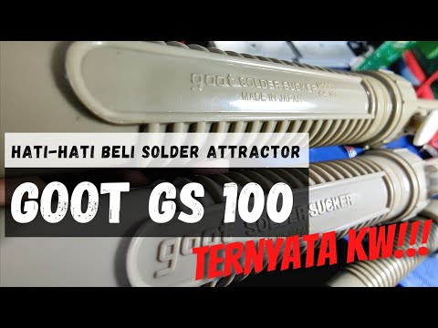 Sedotan Timah Goot GS 100 Original Vs KW - YouTube