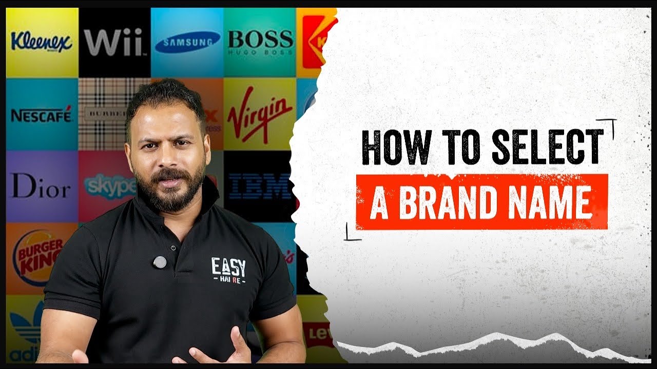 How to Select a Brand Name - YouTube