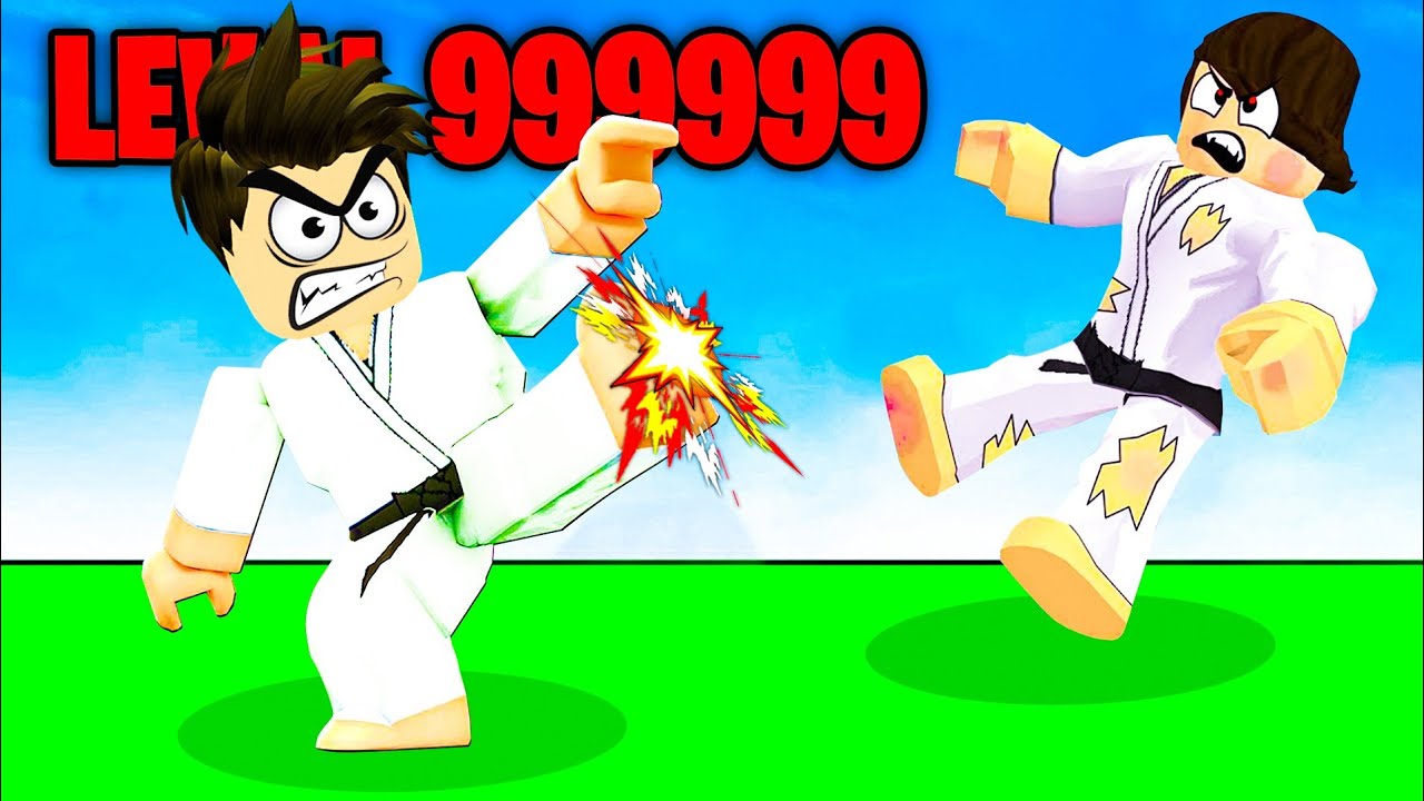 KARATE FIGHT SIMULATOR in ROBLOX !! - YouTube