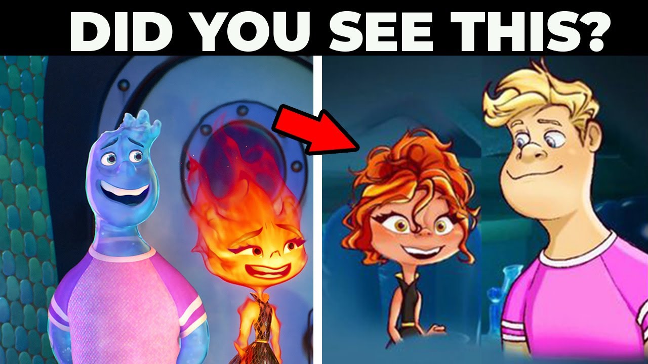 10 ELEMENTAL Characters As HUMANS - YouTube