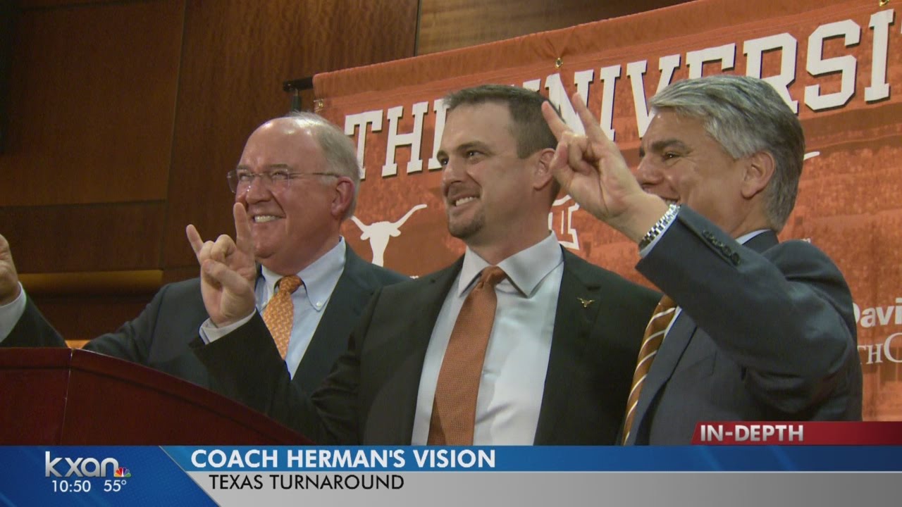 Coach Herman focusing on his vision and recruiting - YouTube