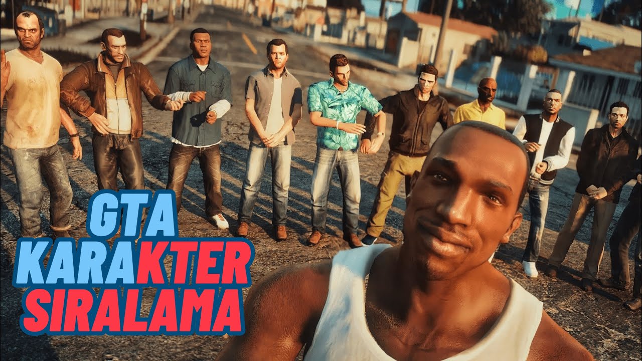 EN İYİ GTA ANA KARAKTERİ HANGİSİ ? GTA TIERLIST - YouTube