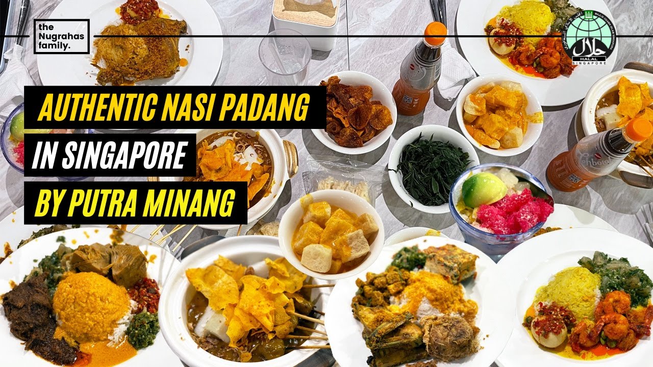 AUTHENTIC NASI PADANG in SINGAPORE -- PUTRA MINANG AT BENCOOLEN (ENG/IND) - YouTube