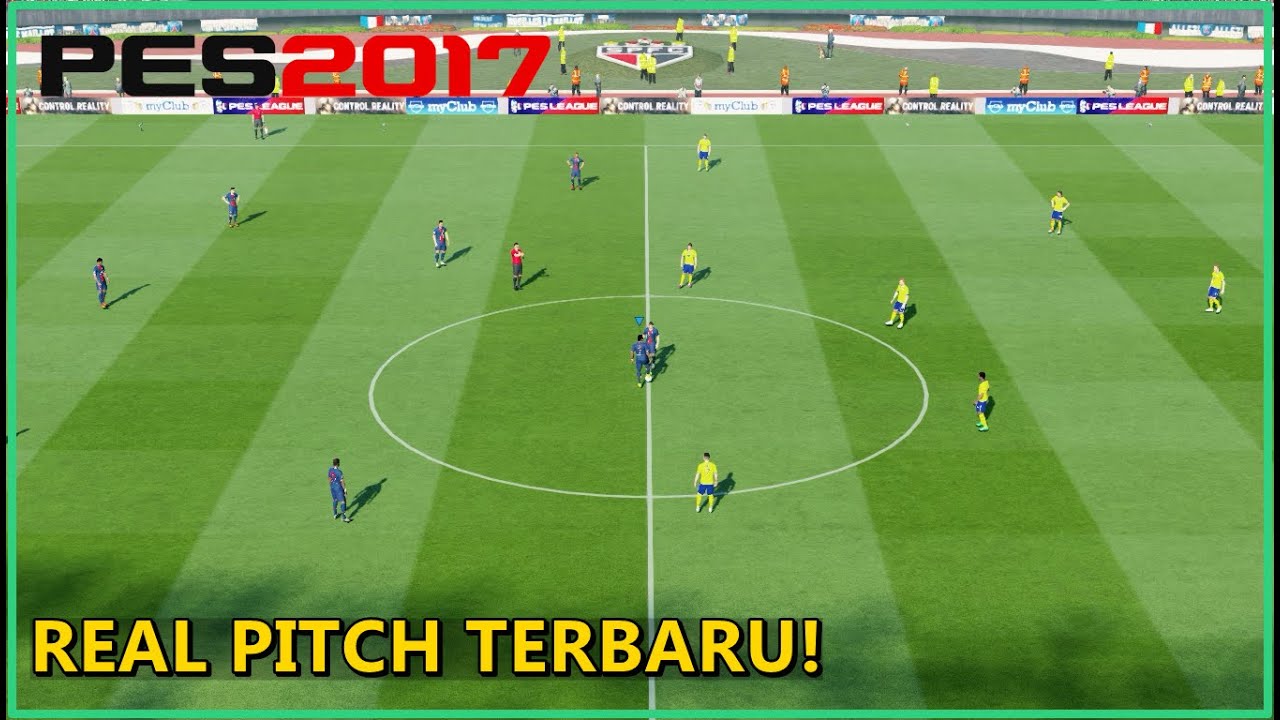 Jadi Real Banget! PES 2017 Mod Pitch/Lapangan Untuk Semua Patch ...