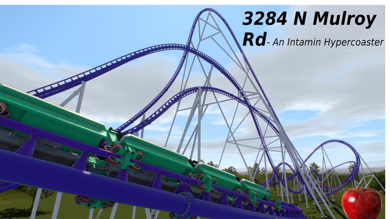 3284 N Mulroy Rd - An Intamin Hypercoaster | NoLimits 2 - YouTube