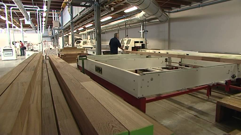 Bos Machines - 'de Kievit': werking WindowMaster - YouTube