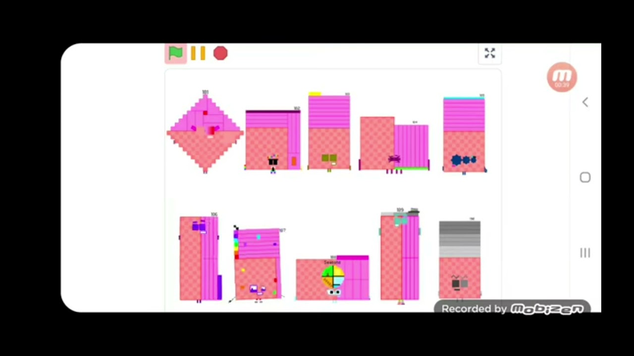 numberblocks band retro 181-190 - YouTube