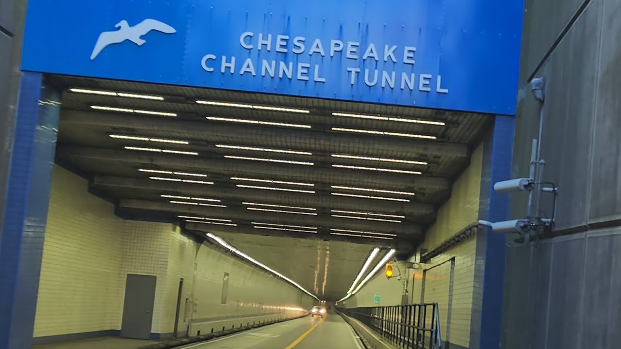 Chesapeake Bay Bridge Thimble Shoal Tunnel - YouTube