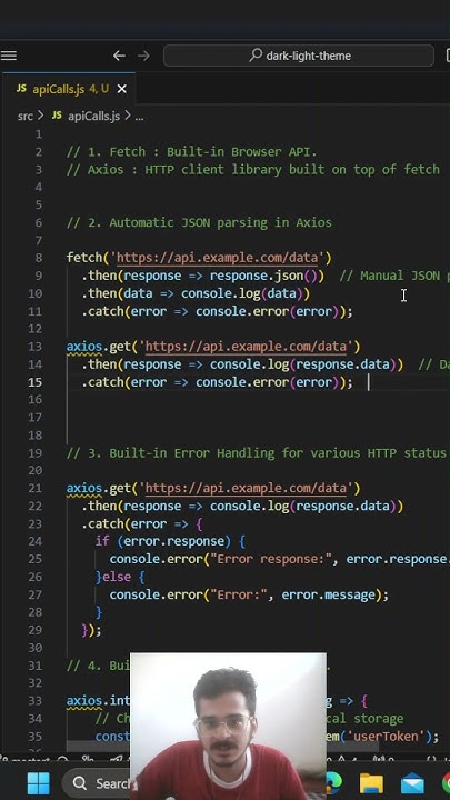 Fetch Vs Axios | React Interview Question 2024 | Frontend Engineer Interview - YouTube