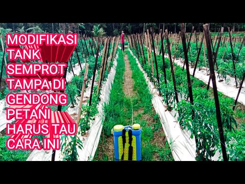 MODIFIKASI TANKI SEMPROT ELEKTRIK TANPA BAWA TANKI - YouTube
