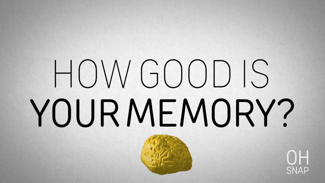Test how great your memory is with this simple experiment - YouTube