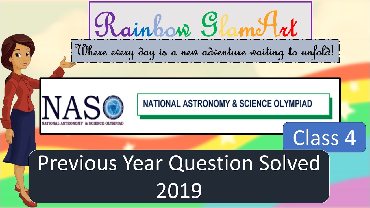 NASO Exam | Class 4| Previous Year Solved Paper 2019 | Science Olympiad ...