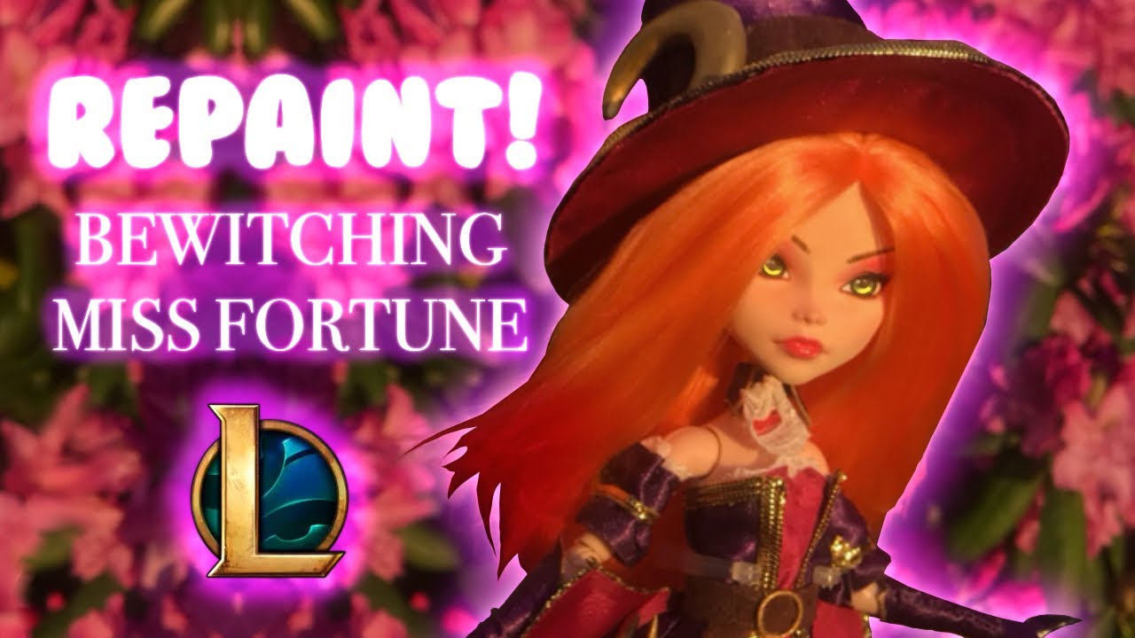 REPAINT! Miss Fortune | OOAK Art Doll - YouTube