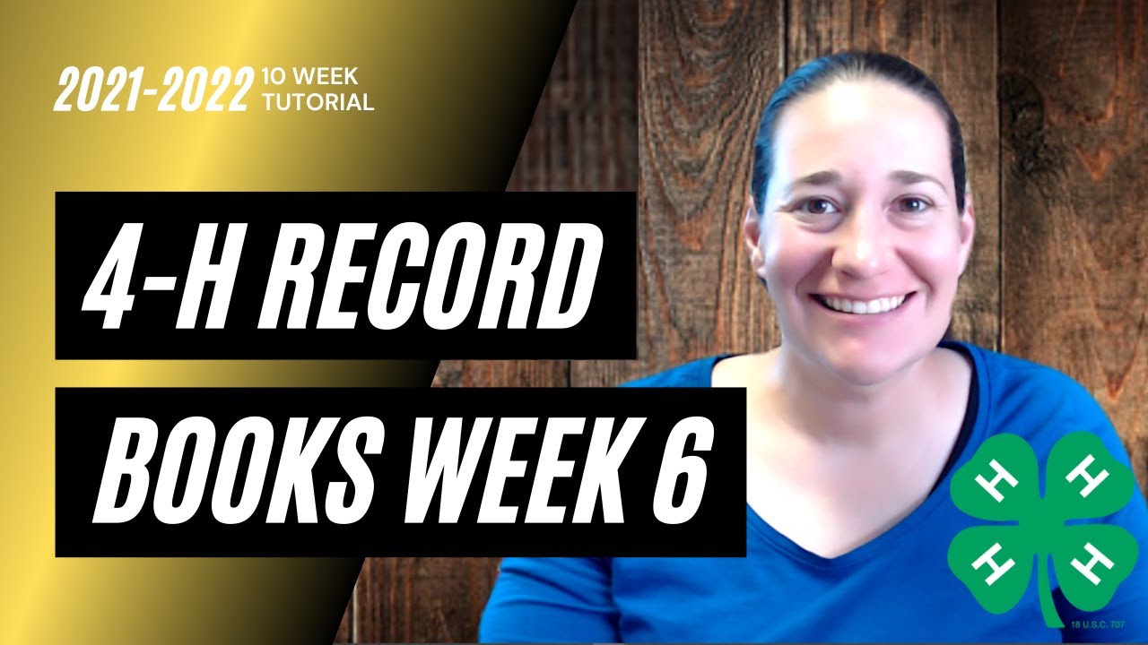 Week 6 Record Book Video - YouTube